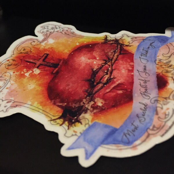 Sacred Heart of Jesus & Immaculate Heart of Mary Printable Image Bundle ...