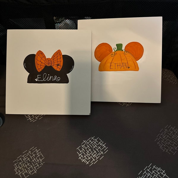 Autograph Board, Disney Character Autograph Board, Minnie Mouse Ears ...