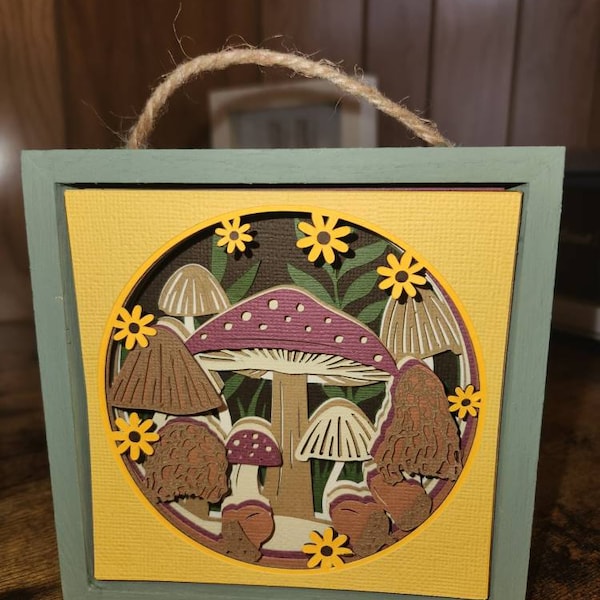 3D FALL TREE SVG Fall Svg Shadow Box Svg for Cricut for Silhouette - Etsy