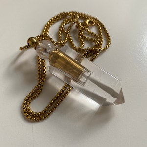 Yellow&green Quartz Points Gradient Quartz Crystal Point Beads | Etsy