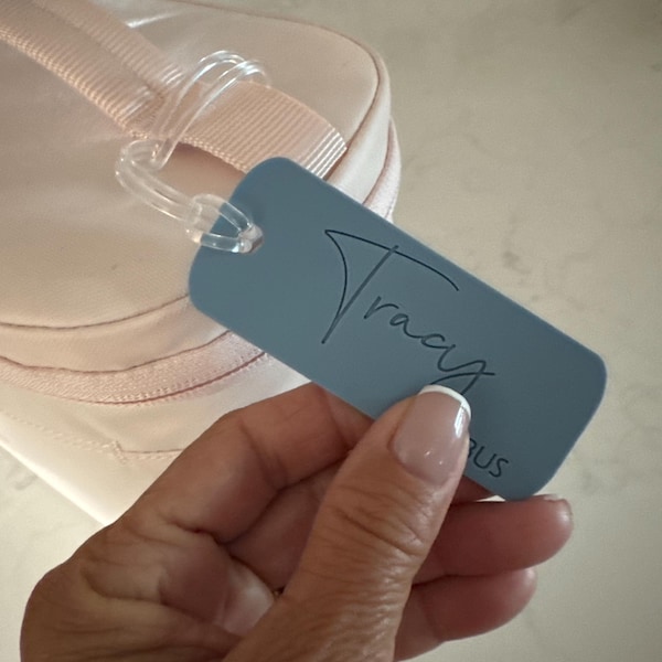 Backpack Tags Personalized, Luggage Tag, Bag Tags, Name Tag for ...
