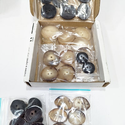 Flower Pot Button 2 Hole Novelty Terracotta Ceramic Glazed House Garden ...