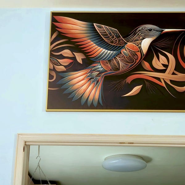 Hoku the Hummingbird, Indigenous Art, Tribe Art, Tlingit Art, Native ...