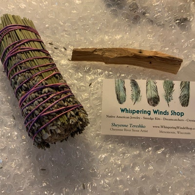 White Sage & Lavender Smudge Bundles Sold Individually Organic ...