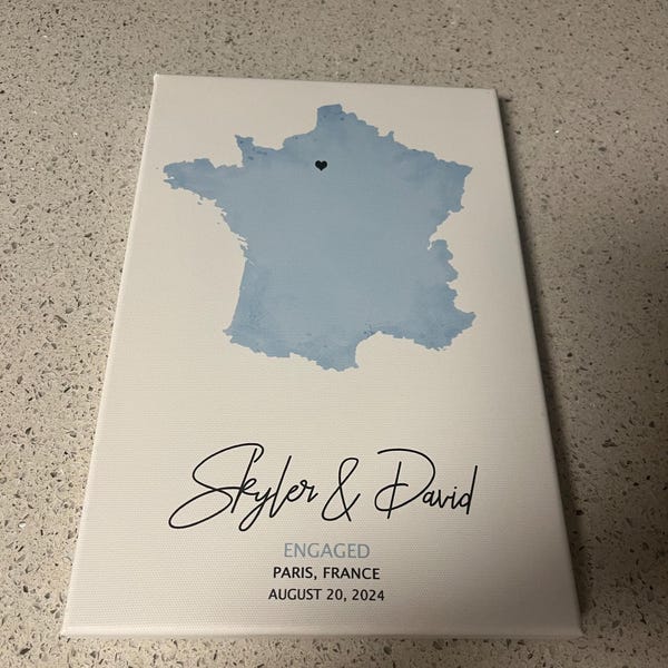 Where We First Met Map, First Date Map, Gift for Boyfriend, Our First ...