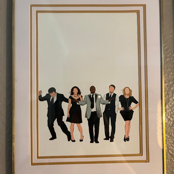 Friends Print – Pop Line Art – Instant Download Illustration – TV ...