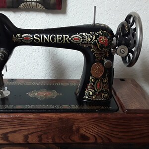 1930 Singer Model 101 Sewing Machine Documented New Finish | Etsy