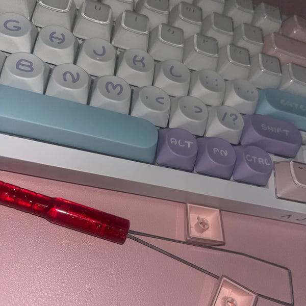 Transparent Jelly Keycaps Set, Mechanical Keyboard Keycaps Set, Crystal ...