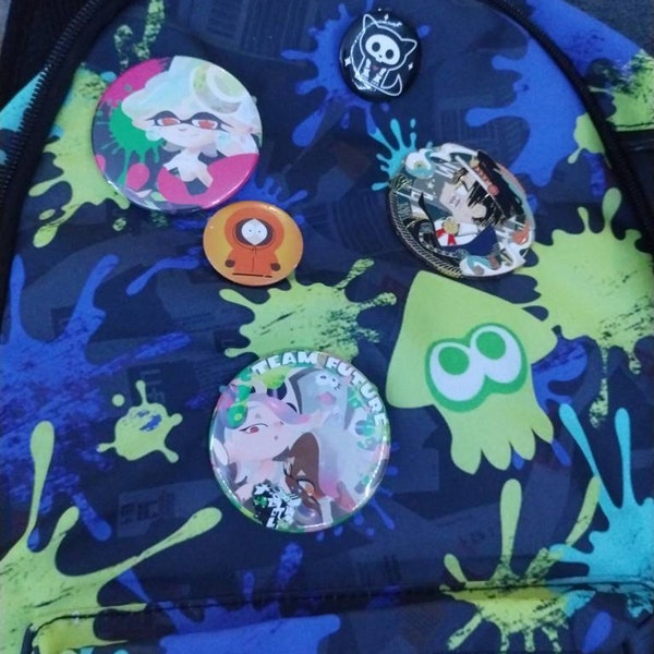 Splatoon 3 Grand Festival Pin Buttons 2.25" - Etsy