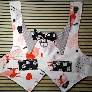 Traditional Vest SMALL & MEDIUM PDF Sewing Pattern, Dog Clothes Pattern ...