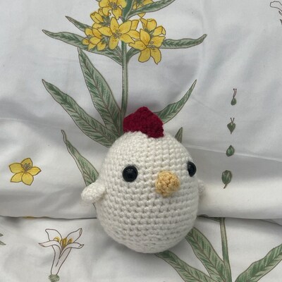 Chicken Crochet Pattern Chicken Amigurumi Pattern Stuffed Animal ...