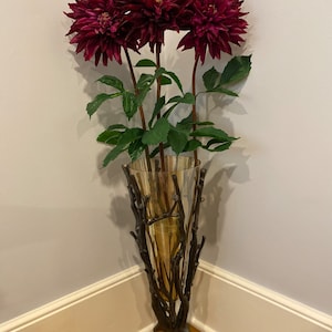 6 Real Touch Angel Trumpet Flowers - Etsy