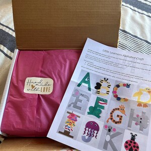 Precut Alphabet Craft Kit - Etsy