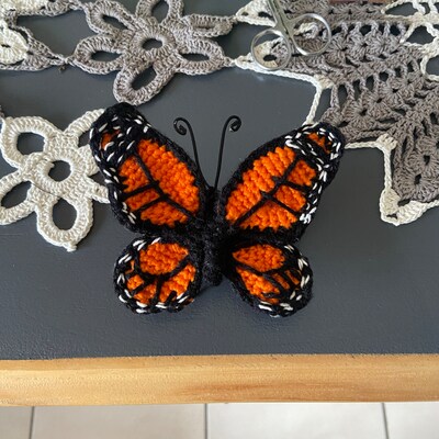 Butterfly Amigurumi Crochet Pattern Monarch Butterfly Crochet Pattern ...