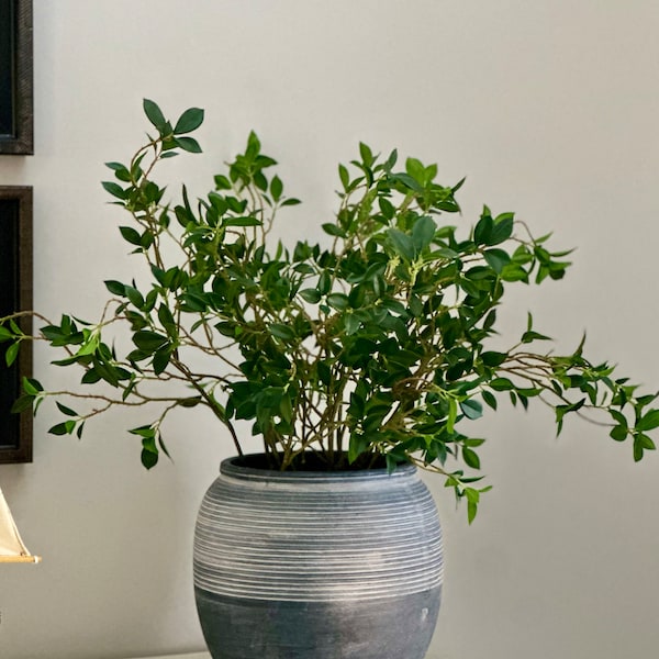 Ficus Microcarpa Branch Real Touch Artificial Faux Plant Home Decor ...