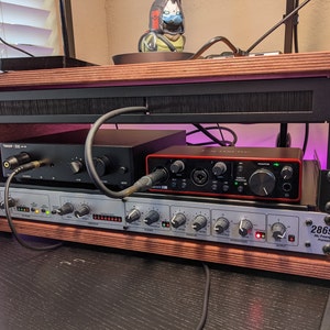 3U Desktop Studio Equipment Rack Quick Turnaround Free | Etsy