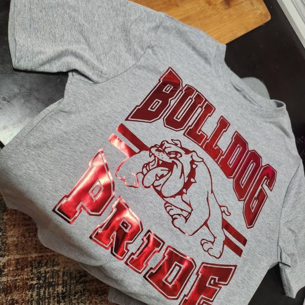 Bulldog Pride SVG Digital Files - Etsy