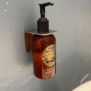 Hand Soap, Shampoo or Conditioner Bottle Wall Mount Bracket bottle ...
