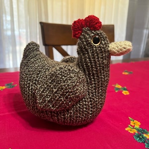 Cheeky Chicken Pattern in 3 Sizes for Circular Knitting Machines PDF ...