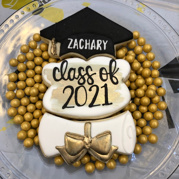 Graduation Cookies Class of 2025 Custom Cookies - Etsy