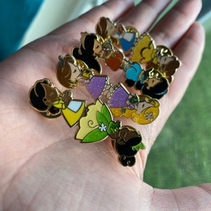 The Frog Princess Hard Enamel Flip Pin - Etsy