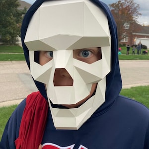 Commedia Dell Arte Mask Set 3D Papercraft Mask Template | Etsy