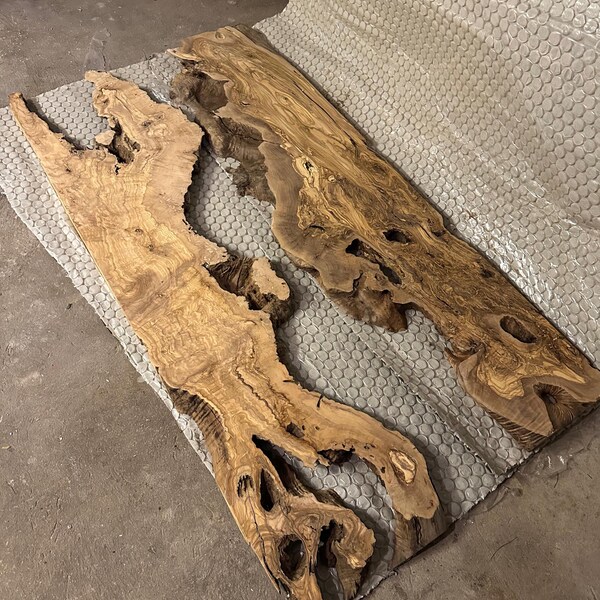 48" X 50" Olive Root Slice Live Edge Code (A-11) - Etsy