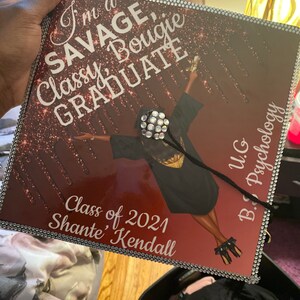 Graduation Cap Topper/ Classy Graduate - Etsy