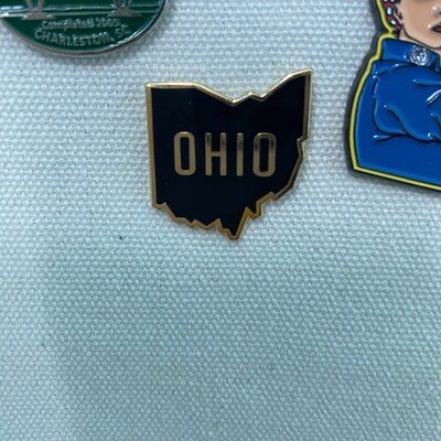 Ohio Enamel Pin - Etsy