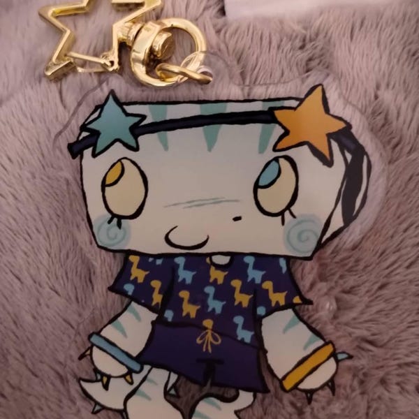 Star Time Shelly Dandys World Roblox Keychain - Etsy