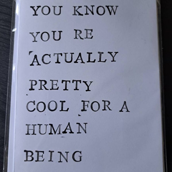 Weird Friend Card- I'm Glad We're the Same Kind of Weird- Cards for ...