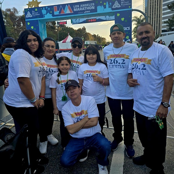 Custom Running Crew T-shirt, Family Matching Shirts, Group Spectator ...