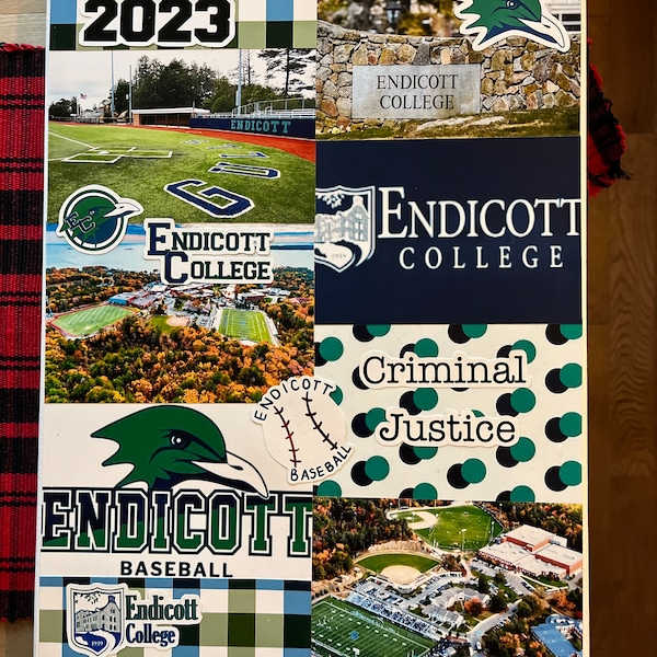 Aesthetic College Themed Collage Canvas-customizable for Any College ...