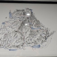 3D Map of Carrauntoohil in the Macgillycuddy's Reeks, Ireland - Etsy UK