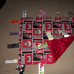 Kansas City Chiefs Sensory Lovey/I Spy Lovey/ Kansas City | Etsy