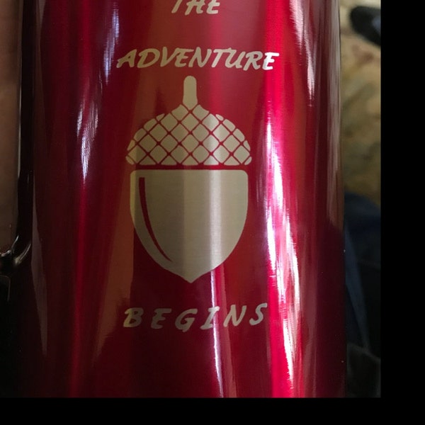 Engraved Thermos Stainless King 40oz Beverage Bottle - Personalized ...
