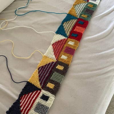 Safe at Home Blanket Knitting Pattern - Etsy UK