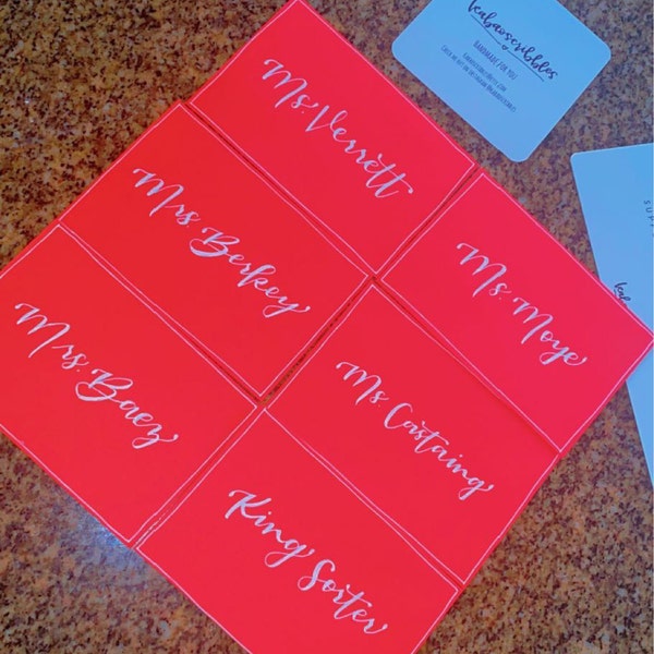 Personalized Gift Card Envelope Mini Envelope Wedding Guests Favors ...