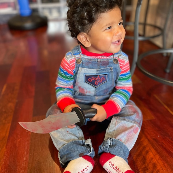 Good Guys Patch (3.5 Inch) DIY Embroidered Hook and Loop Badge Childs ...