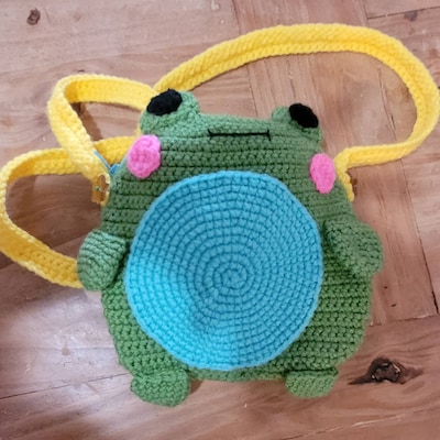 Crossbody Froggy Bag Crochet Pattern Frog Toad Crochet - Etsy