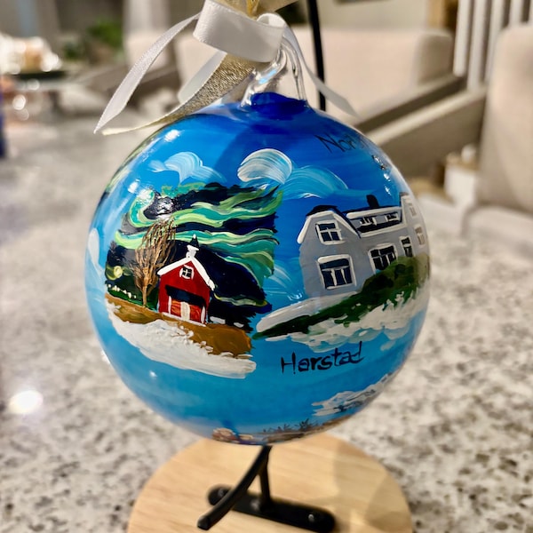 Milan Hand Painted Ornament, Souvenir of Your Favorite City on ...