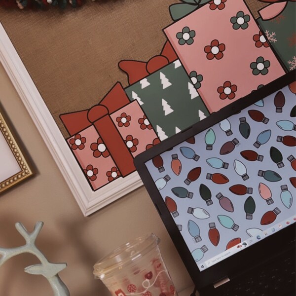 Christmas Bulletin Board Kit | Classroom Decor | Retro - Etsy