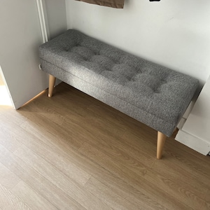 Open Bench LOVARE Bench With Storage Bench Upholstered Scandinavian ...