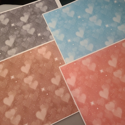 100 Ombre Watercolor Texture Papers in 12 X 12, 300 Dpi Planner Paper ...