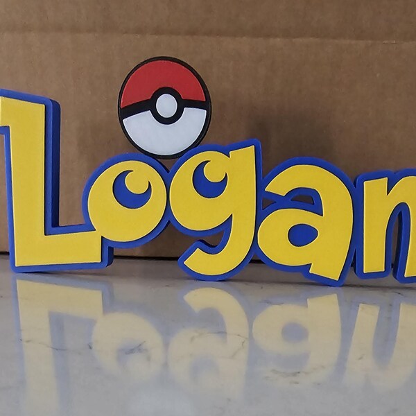 Personalized Mario Style Name Sign, Name Tag Sign, Kids Room Decor ...