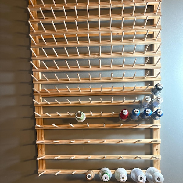 180 Spool Thread Rack 2 Inch Spacing-thread Organization, Thread ...