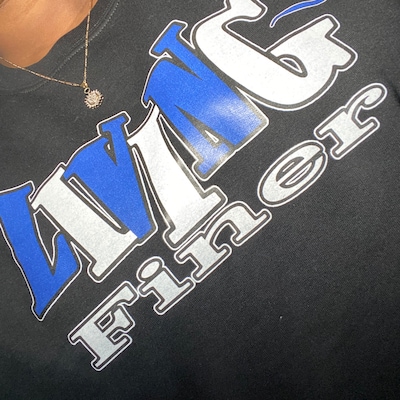 Zeta Phi Beta Living Finer Screen Printed Sweatshirt - Etsy