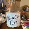 UP Inspired ADVENTURE FUND | Label Sign | Printed Waterproof Die-cut ...