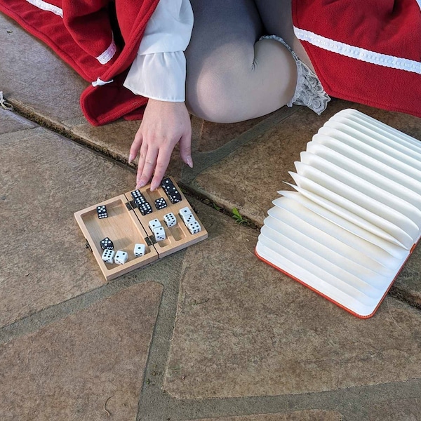 Lidded Knuckle Bones Game Set - Etsy