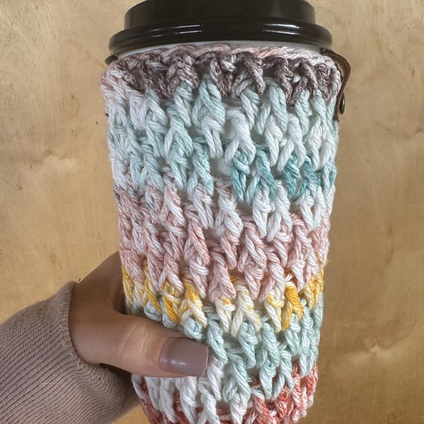 Chunky Yarn Knit Wristlet Keychain | Loop Key Chain With Lobster Clasp ...